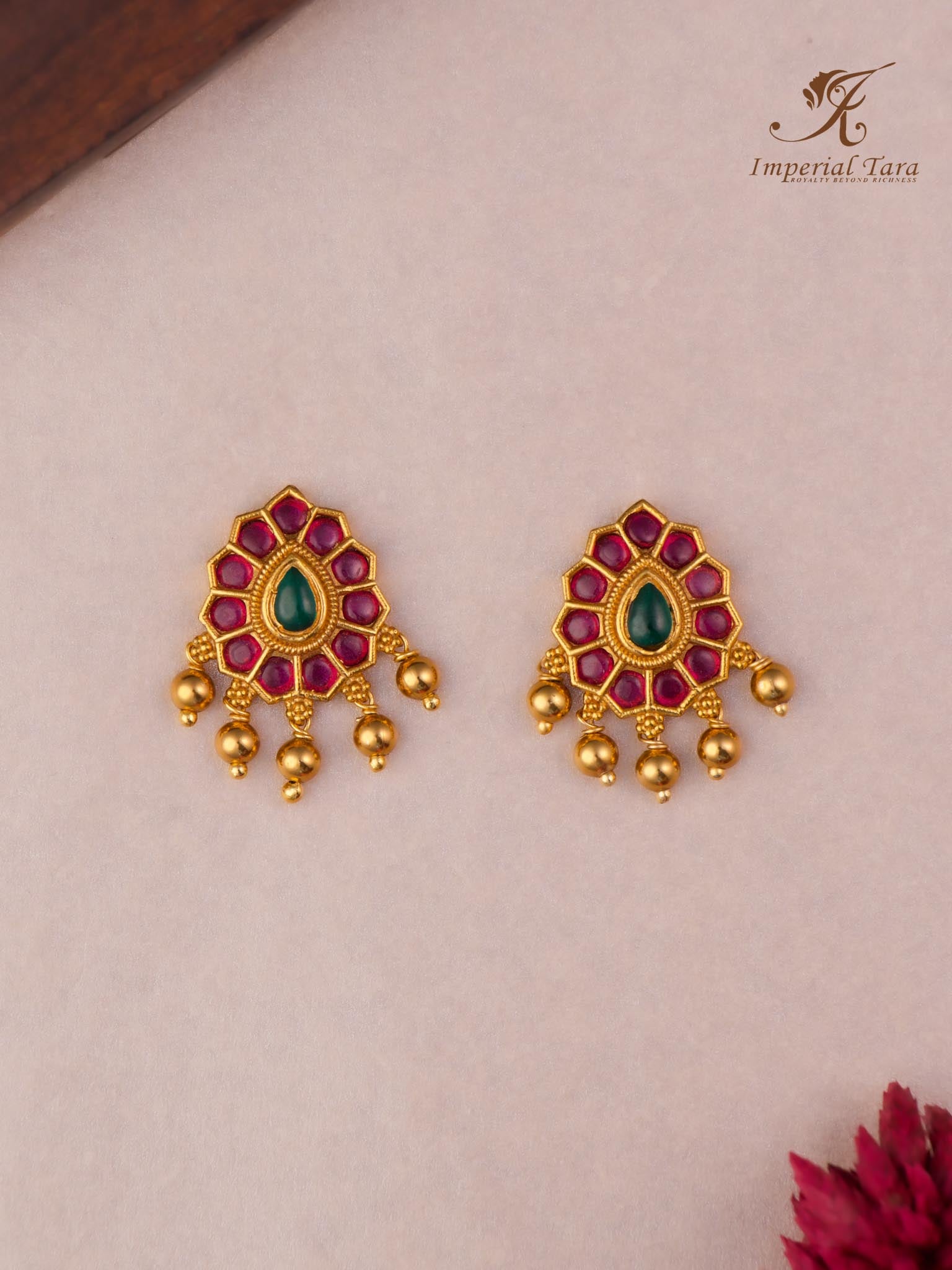 Ria Stud Earrings - Imperial Tara